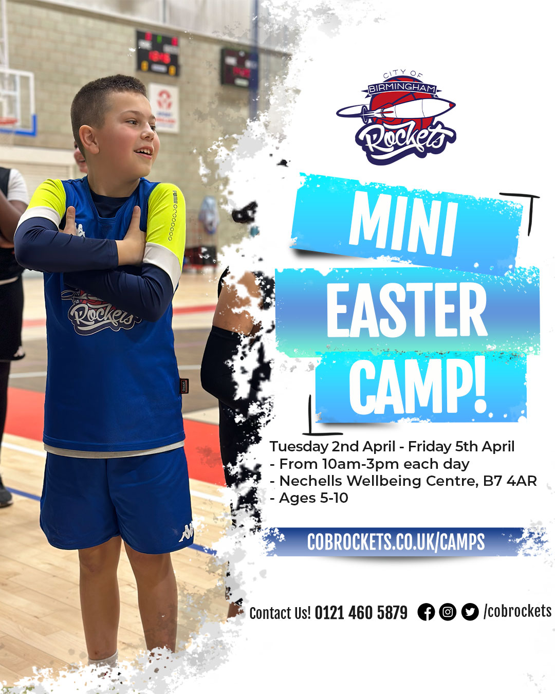 Easter Camp Booking Is Now Open! - City of Birmingham Rockets ...