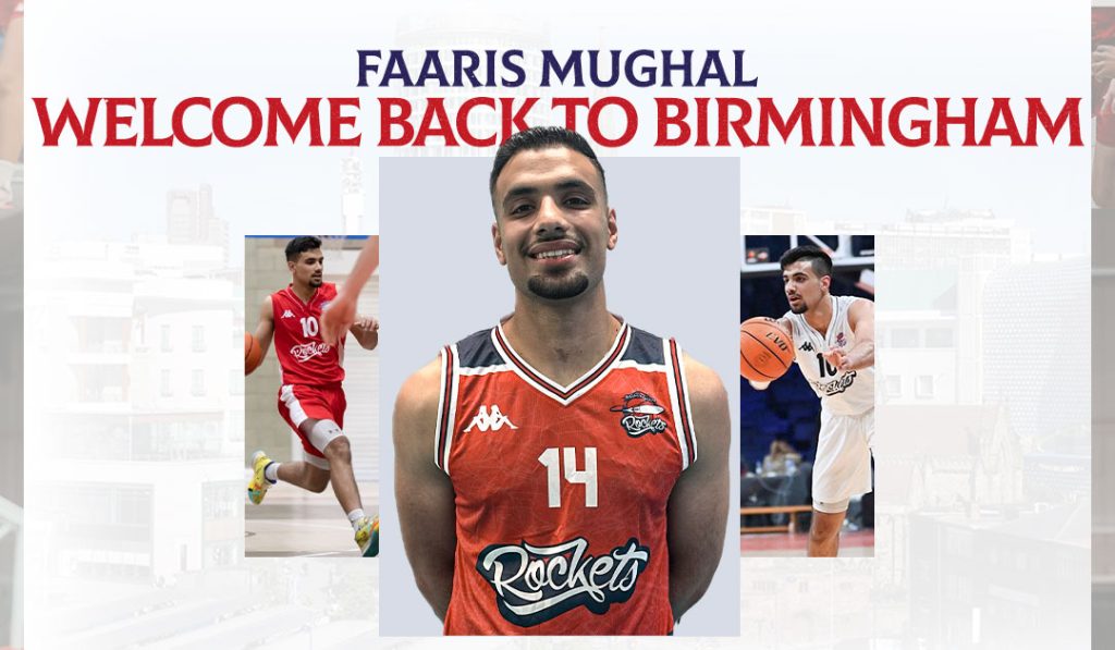 Faaris Mughal Returns To Rockets After Two Years Away - City of ...