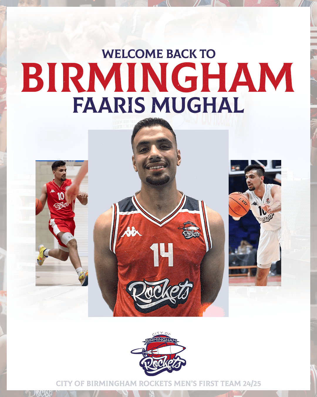 Men’s First Team - City of Birmingham Rockets Basketball Club