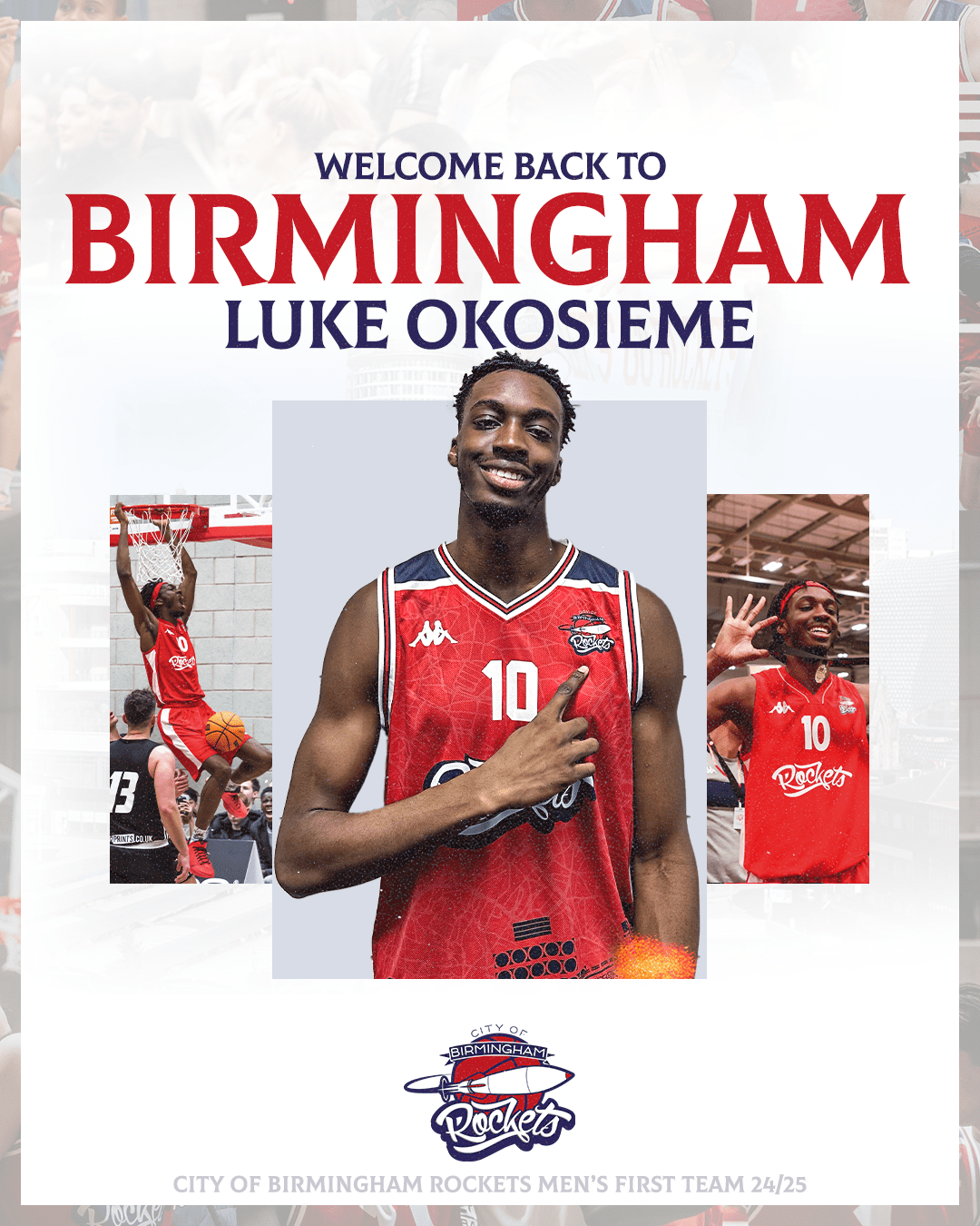 Men’s First Team - City of Birmingham Rockets Basketball Club